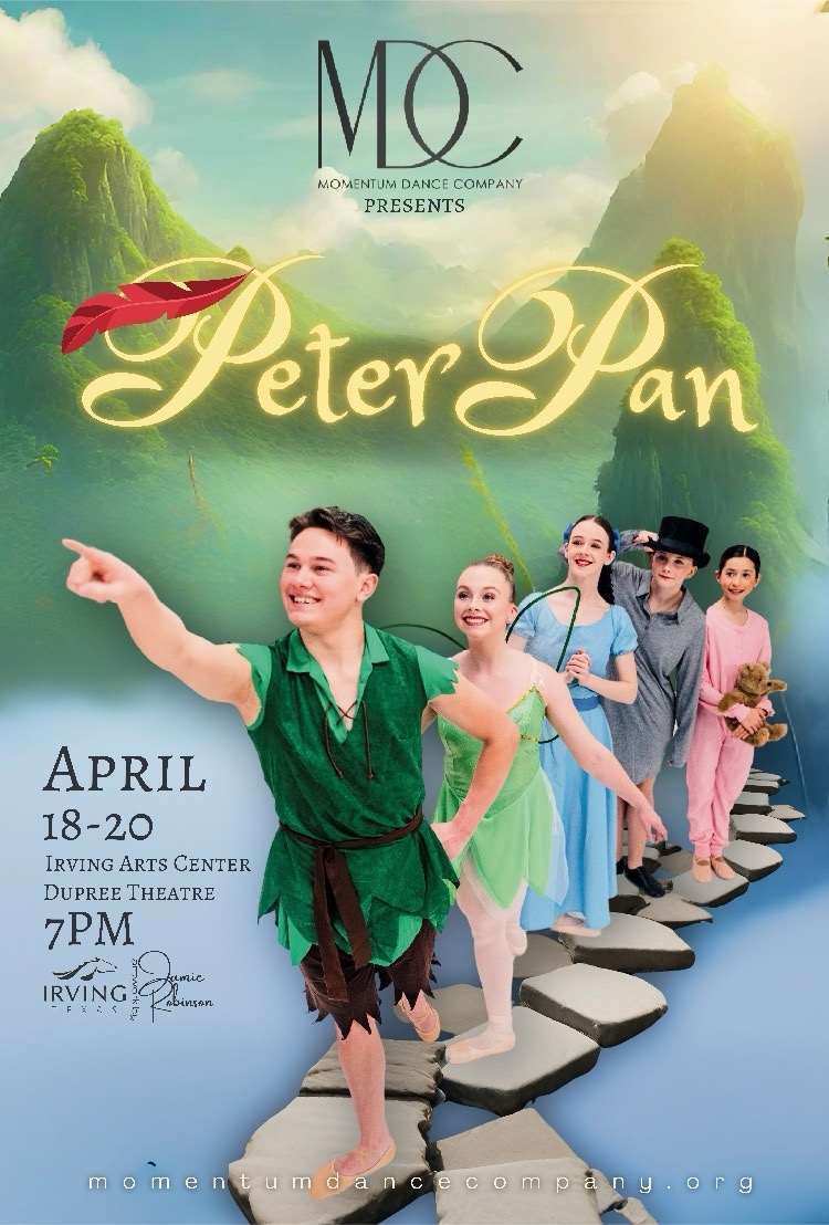 Peter Pan Presented by Momentum Dance Company – Irving Arts Center